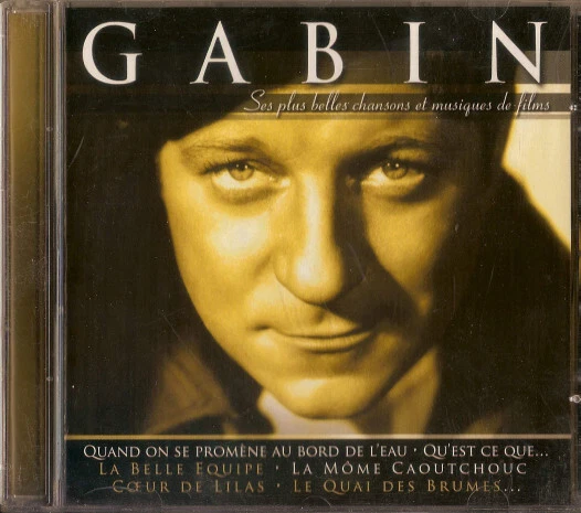 JEAN GABIN GABIN - Ses Plus Belles Chansons Et Musique De Films - CD ...