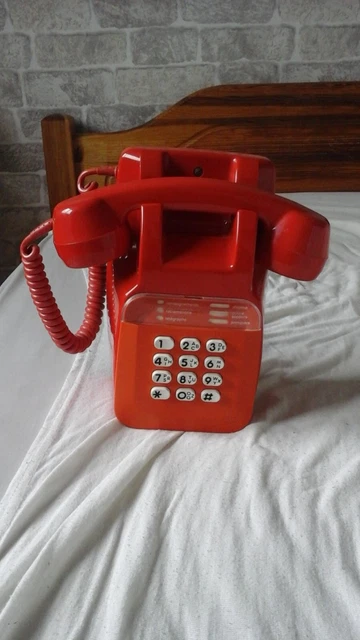 TELEPHONE SOCOTEL S63 rouge socotel mural EUR 80,00 - PicClick FR