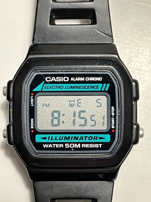 CASIO W-86 RETRO digital watch broken strap £5.50 - PicClick UK