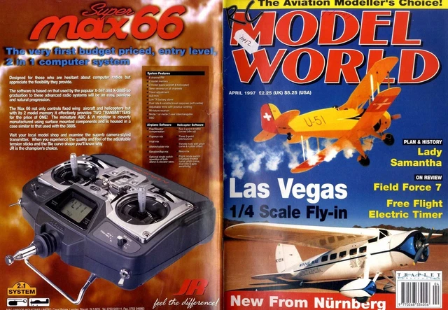 RADIO CONTROL MODEL World Magazine 1997 Apr Futaba Ff6 Review. Lady ...