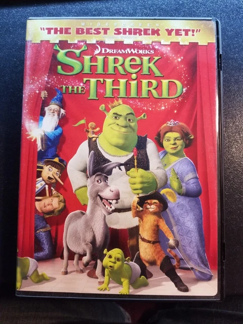 SHREK, SHREK 2, Shrek the Third & Shrek Forever After Breitbild-DVD-Bundle EUR 14,88 - PicClick DE