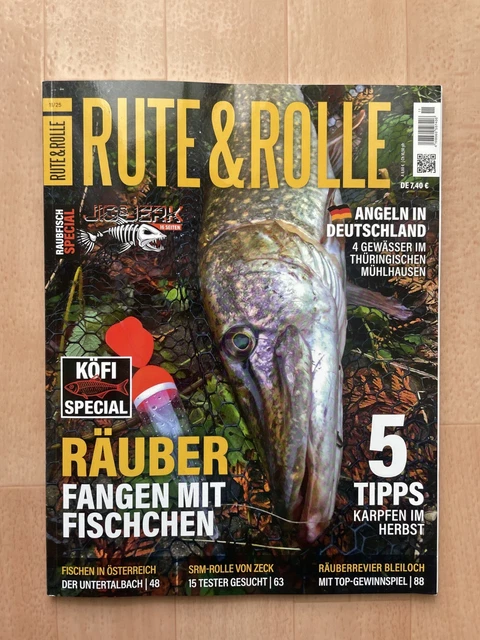 11.25 RUTE & Rolle Angel Zeitschrift Oktober 2025 EUR 3,50 - PicClick DE