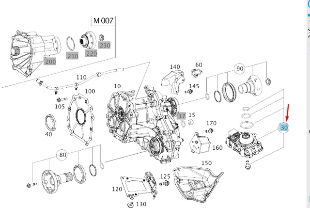 MERCEDES-BENZ GLE W167 AMG Transfer Case Control Unit A1679005805 NEW ...