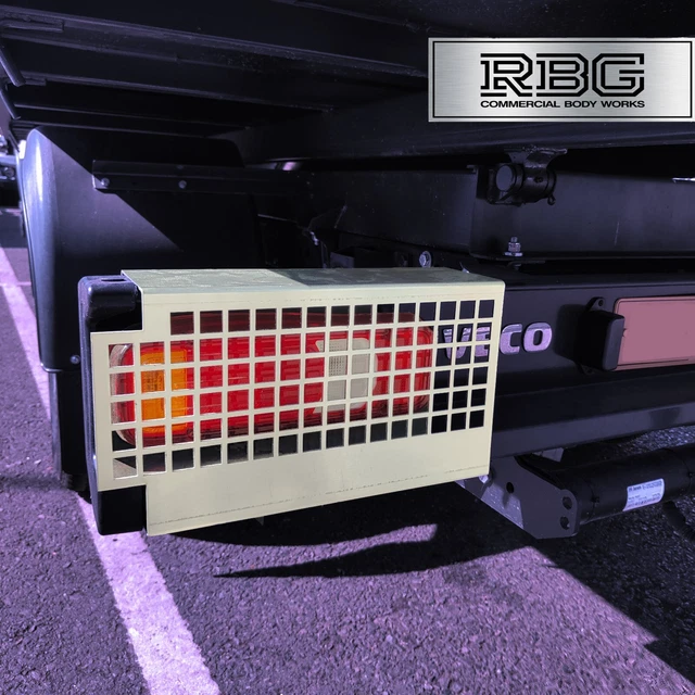 LIGHT GUARDS FOR Iveco Daily NEW! 3mm Galvanized Aluminium Truck ...