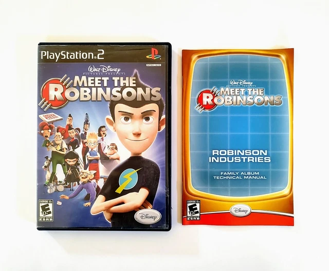 MEET THE ROBINSONS Sony PlayStation 2 PS2 Game 2007 Disney CIB £7.63 ...