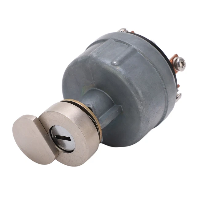6 PIN EXCAVATOR Ignition Start Switch With Key Protection Cover ...