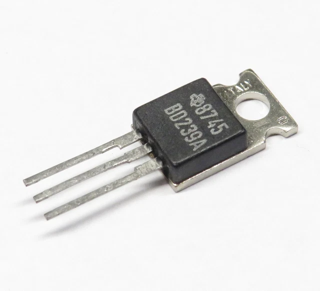 5 STÜCK BD239A NPN transistor 70V/60V 2A 30W TO220, Texas Instruments ...