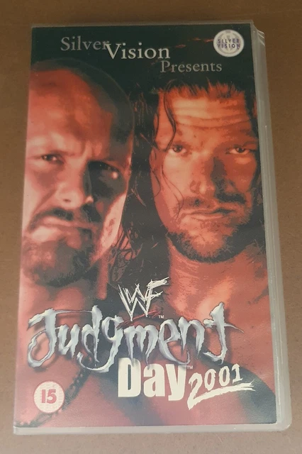 WWF JUDGMENT DAY 2001 VHS Video Tape PAL WWE WCW ECW NWO AEW TNA ...