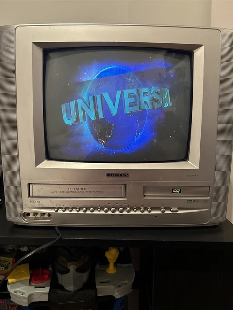 RETRO ORION TV Combo VHS/DVD Cw1403c £30.00 - PicClick UK