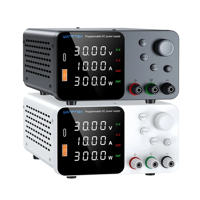 0~30V/60V/120V, 0~3A/5A/10A LAB Adjustable DC Power Supply Variable ...