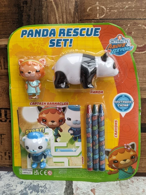 OCTONAUTS ABOVE AND Beyond Min and Panda Gift Pack with Crayons from ...