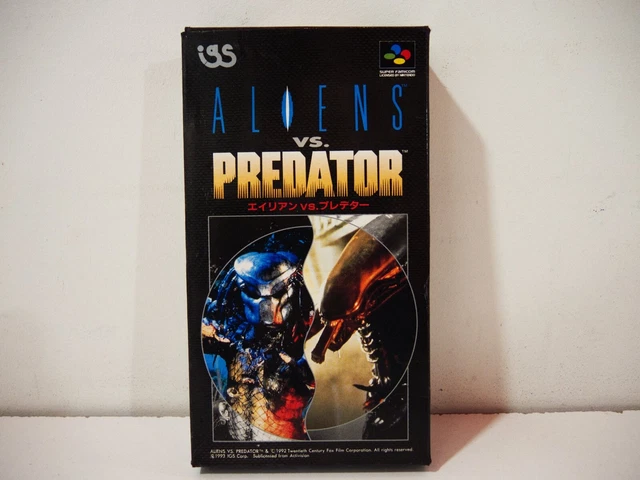 ALIEN VS. PREDATOR AVP Nintendo Super Famicom SFC Japan NTSC EUR 189,00 ...