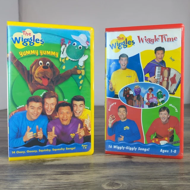 THE WIGGLES YUMMY Yummy & Wiggle Time DVD Region 4 PAL ABC Children’s ...