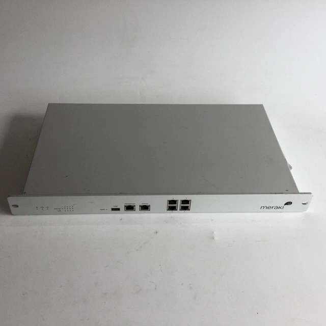 CISCO MERAKI MX80 Cloud-Managed Security VPN Firewall Appliance ...
