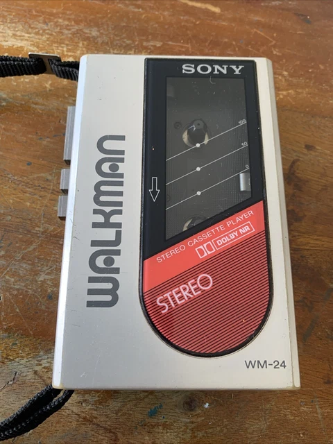 VINTAGE SONY WALKMAN WM-24 Stereo Cassette Player £8.08 - PicClick UK