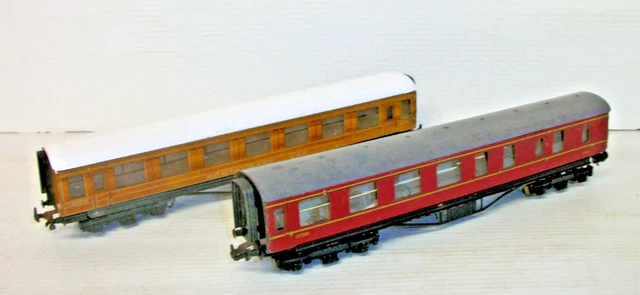 2 TRIX OO Gauge Coaches With Lights Spares / Repair £4.00 - PicClick UK