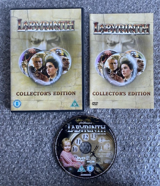LABYRINTH DVD COLLECTOR’S Edition | Used | 1986 | Region 2 | Free ...
