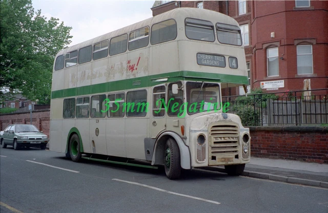 BLACKPOOL CORPORATION TRANSPORT LEYLAND PD3 BUS 529 35mm NEGATIVE ...