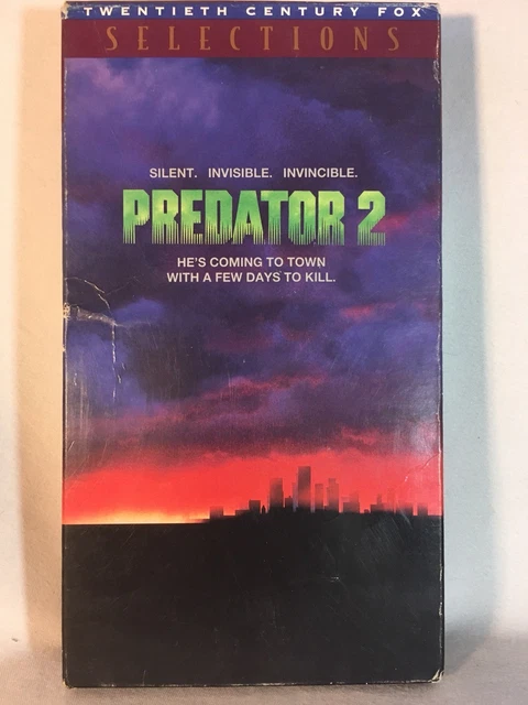 PREDATOR 2 VHS Tape Danny Glover Bill Paxton Gary Busey £9.34 - PicClick UK