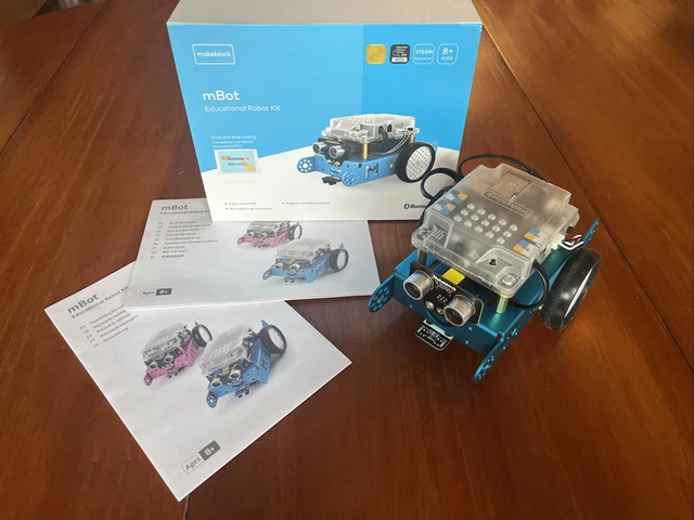 MAKEBLOCK MBOT V1.1 Blue (Bluetooth Version) EDUCATIONAL ROBOT KIT Stem ...