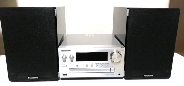 PANASONIC SC-PMX900-S CD Stereo System Silver Tuned by Technics 100VAC ...