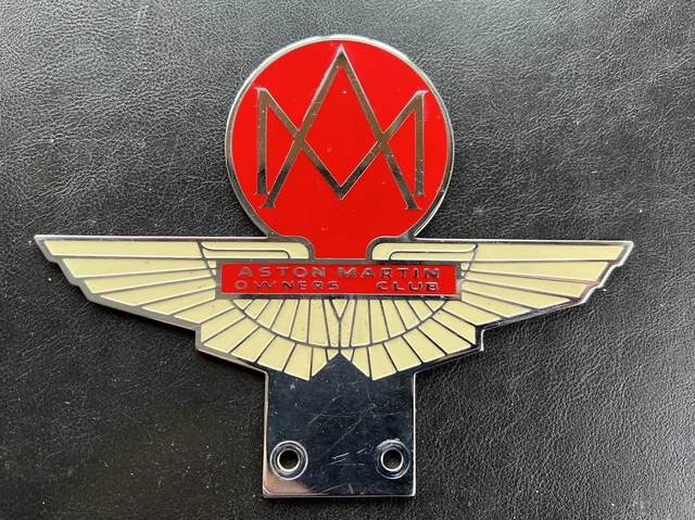 ASTON MARTIN OWNERS CLUB DB VSCC Vintage W O radiator mascot badge ...