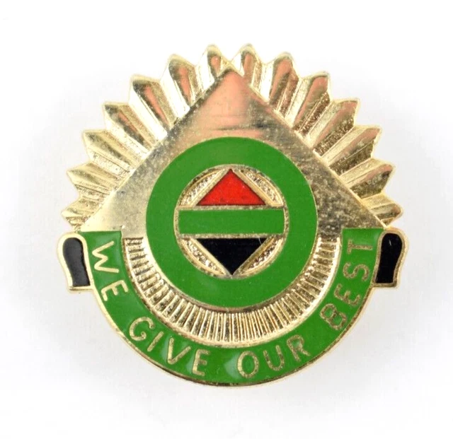 US ARMY UNIT Crest 14th Military Police Brigade Militärpolizei Pin ...