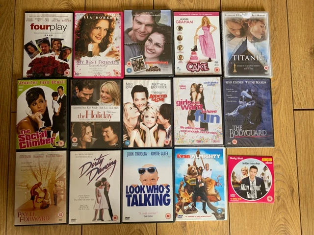 DVD FILM BUNDLE x15 rom com Romantic Comedy Movie Collection. Some new ...