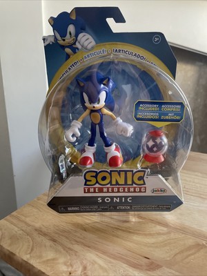 JAKKS PACIFIC SONIC The Hedgehog Sonic & Invincible Item 4" Articulated ...