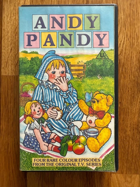 ANDY PANDY (VHS/H) 1988 Original TV Show Vintage / Includes Rare Colour ...