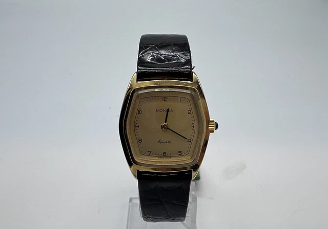 OROLOGIO MONDIA MOVIMENTO Quartz 20671 Vintage Swiss Made Stainless ...