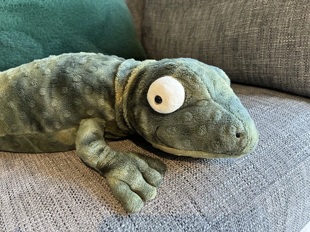 JELLYCAT LYING GARY Gecko Lizard Retired and Rare £275.00 - PicClick UK
