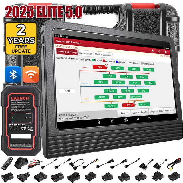2025 LAUNCH X431 PRO3S+ V+ PRO 5 Profi KFZ OBD2 Diagnosegerät ECU CODING TPMS EUR 1.039,00 ...