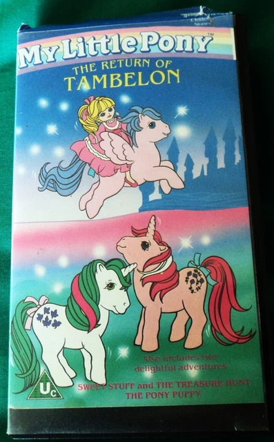 VHS TAPE. MY Little Pony. The Return of Tambelon. 1989. V9157. Also inc ...