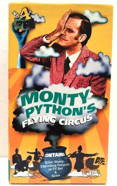 MONTY PYTHON'S FLYING Circus ~ Season 2 - Episodes 20-26 ~ 3 VHS Tape ...