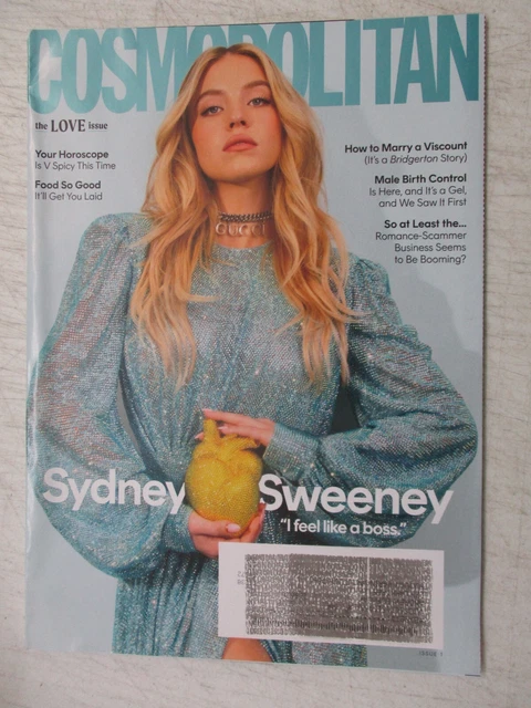 COSMOPOLITAN MAGAZINE THE 2022 Collection Sydney Sweeney How To Marry A ...