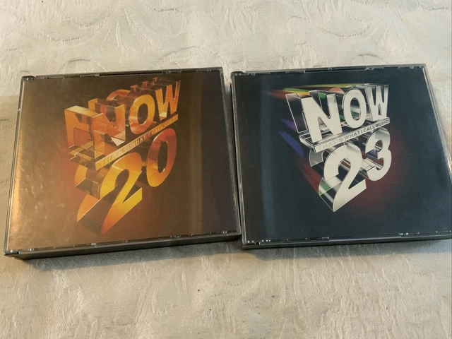 NOW THATS WHAT I Call Music 20 +23 Original 2 X CD - Fatbox - 1991 ...