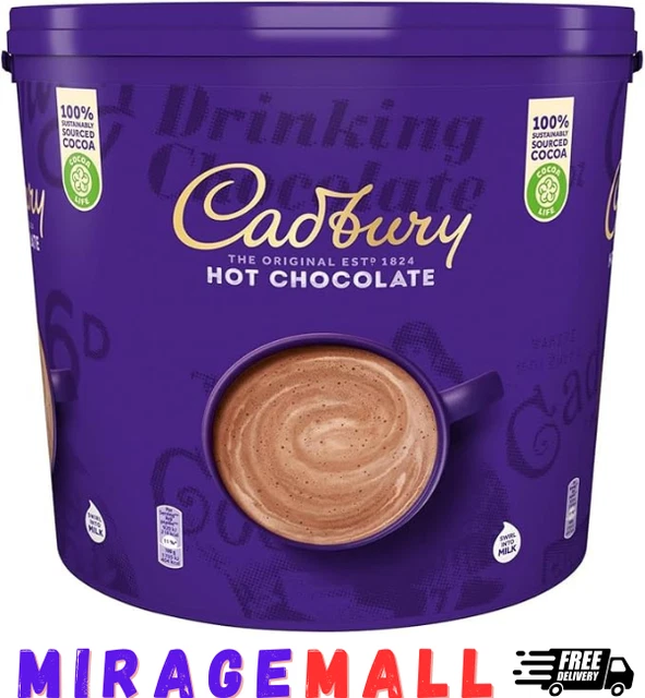 CADBURY HOT CHOCOLATE Drinking Chocolate Mix 5 kg Pack of 1 £39.99 ...