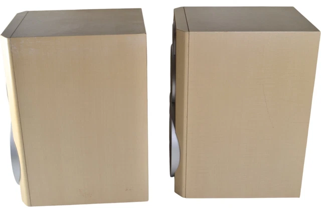 JVC SP-UXP7 BOOKSHELF Speakers Compact Cherry Wood High-Quality Sound £ ...