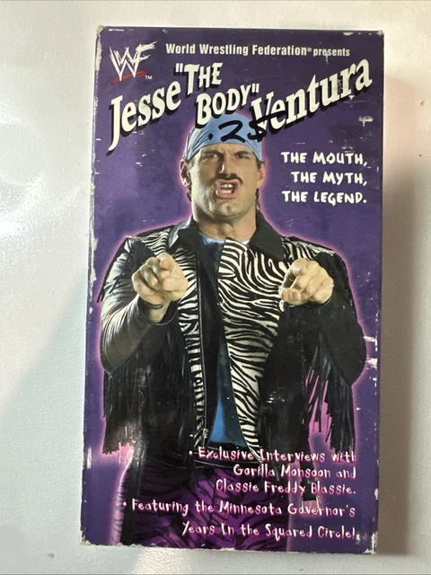 WWF - JESSE "The Body" Ventura (VHS, 1998) £7.60 - PicClick UK