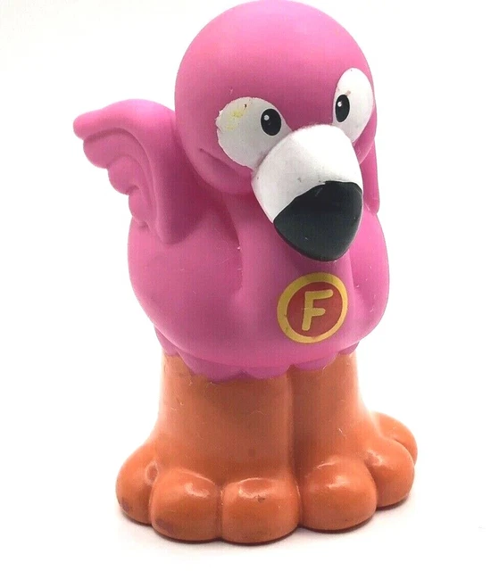 FISHER PRICE LITTLE People Alphabet Zoo ABC Letter F Flamingo ...