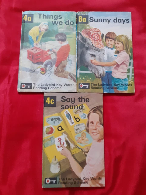 3 LADYBIRD BOOKS KEY WORDS 4a THINGS WE DO 8a SUNNY DAYS 4c SAY THE ...