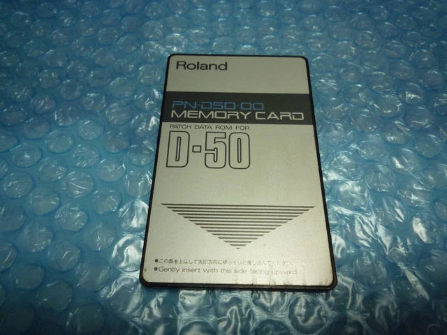 ROLAND/ROLAND PN-D50-00 MEMORY Card Patch Data Rom For D50 7My3-C ...
