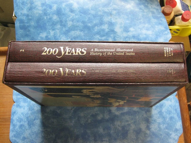 200 YEARS A Bicentennial Illustrated History of the United States BOX ...