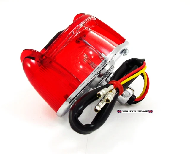 BSA BANTAM WIPAC Type Rear Tail Brake Light 19-0166 19-0108 S0088 S3611 ...