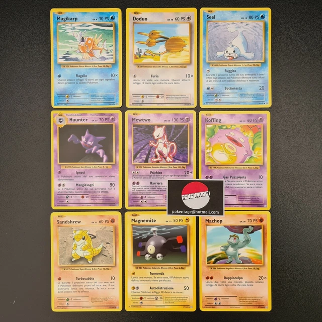 MEWTWO 51/108 POKEMON Lotto Evoluzioni Magikarp Haunter Koffing XY ITA ...
