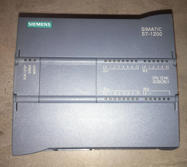 SIEMENS SIMATIC S7-1200 cpu 1214c DC/DC/RLY | 6ES7 214-1HG31-0XB0 | 24V-DC EUR 5,50 - PicClick DE