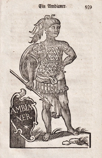 AMBU ISLAND INDONESIEN Indonesia costumes costume Tracht Funcke ...