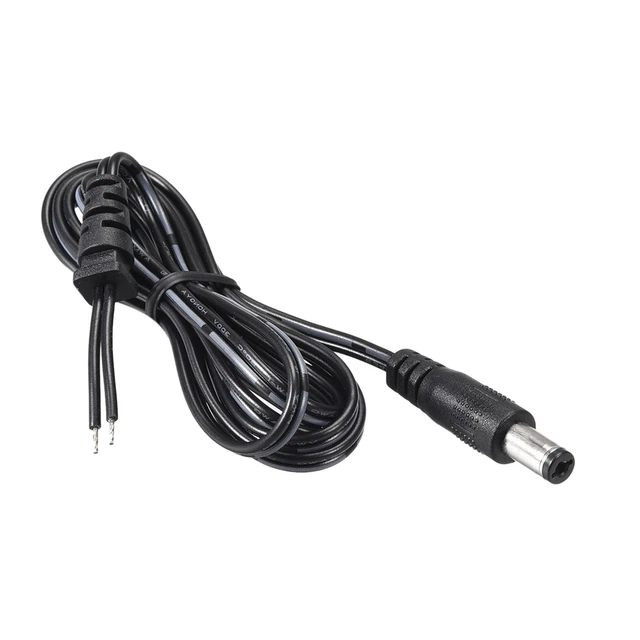 DC POWER CABLE Male Connectors DC Jack Socket Wire 4.0mm x 1.7mm/1.2m ...