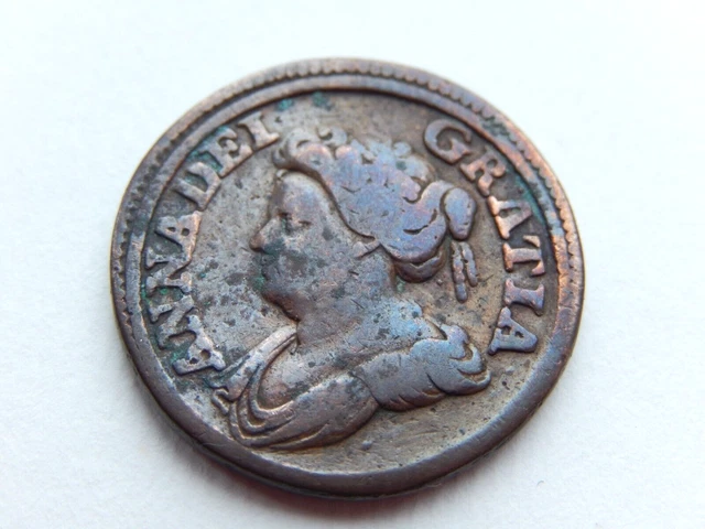 A359 - QUEEN Anne Copper Pattern Farthing. 1714. £234.72 - PicClick UK